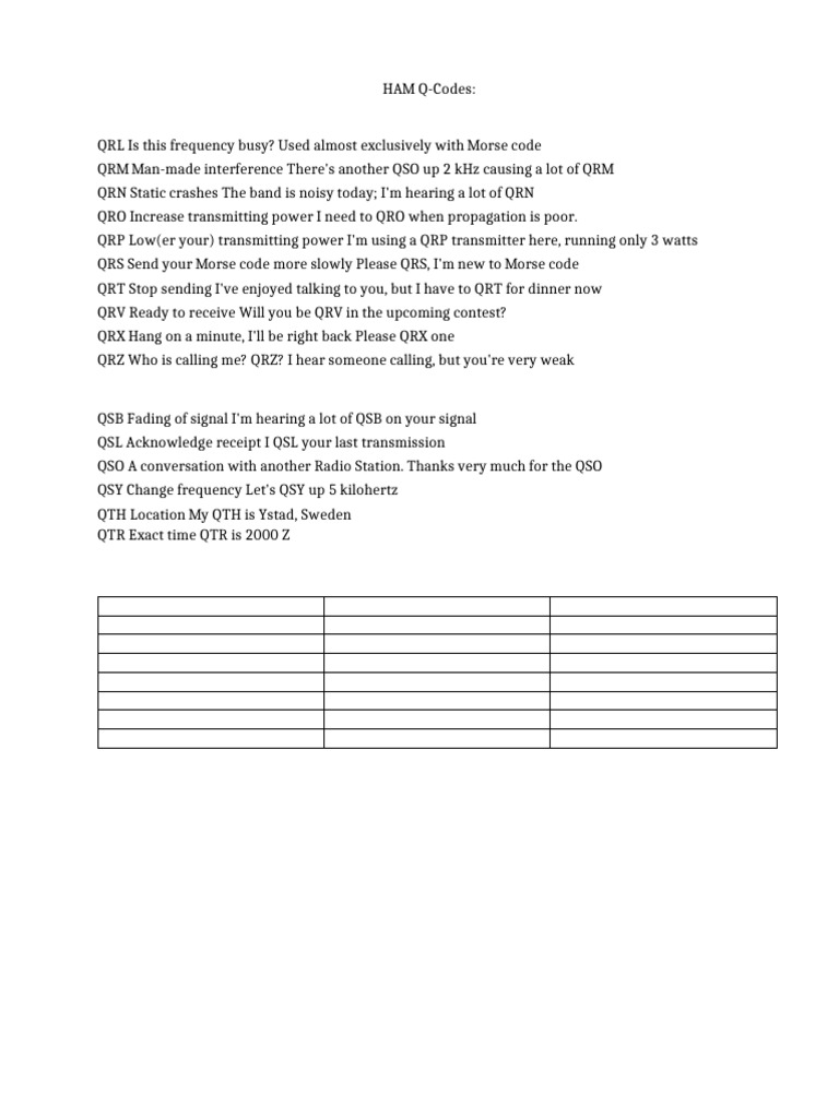 4 Code Q | PDF