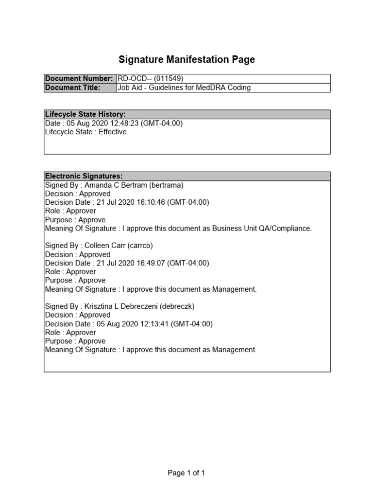 Guidelines For MedDRA Coding | PDF | Myocardial Infarction | Self Harm