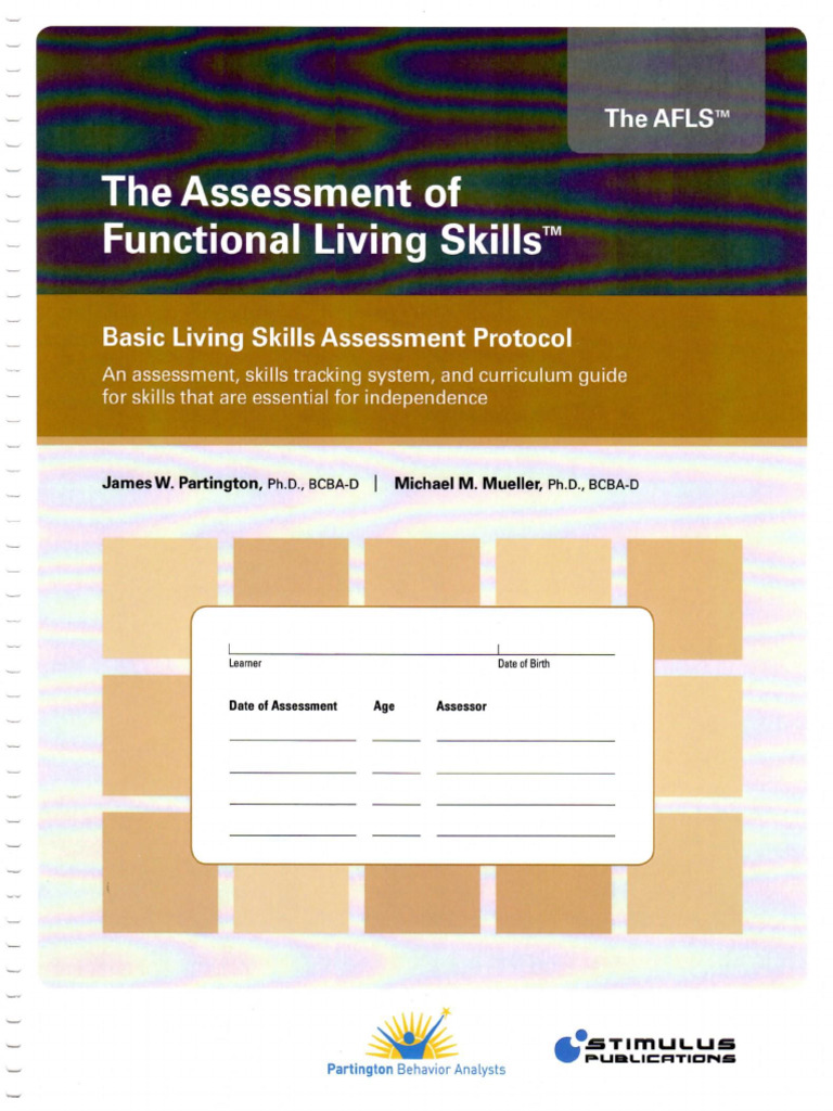 AFLS - Basic Living Skills Protocol | PDF