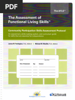 AFLS - Basic Living Skills Protocol | PDF