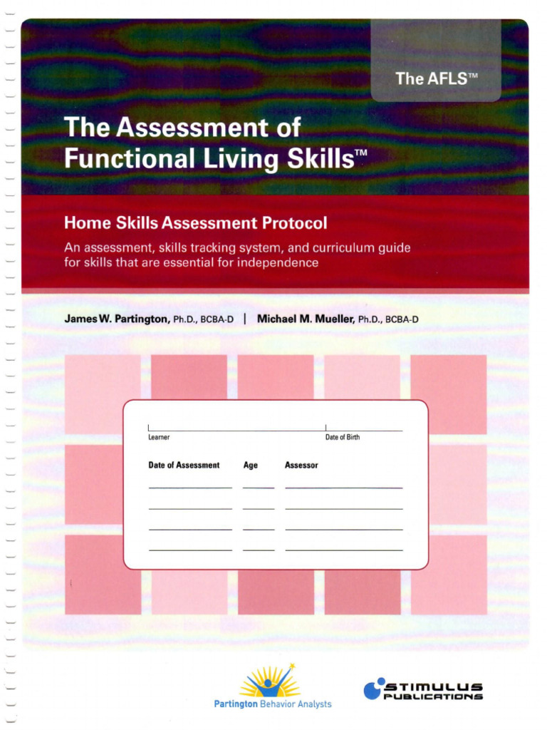 AFLS - Home Skills Protocol | PDF