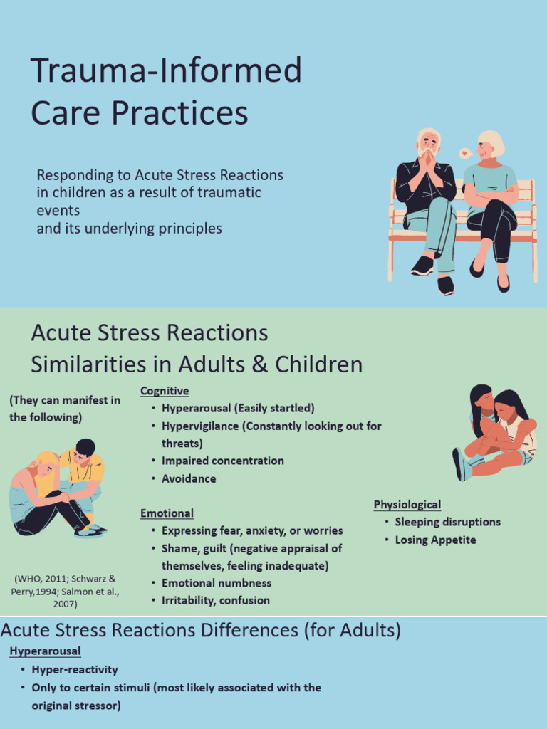 Trauma-Informed Care For Children | PDF | Psychological Trauma | Stress ...