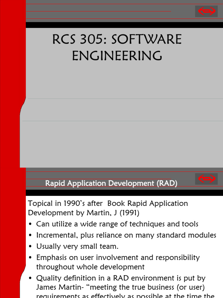 RCS 305-Lesson 2b-Software Development Methodologies | PDF | Software Development Process ...