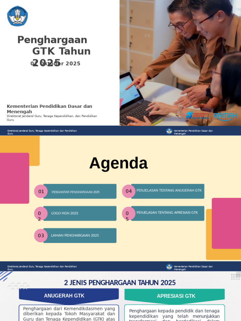 Logo Penghargaan GTK 2025 | PDF