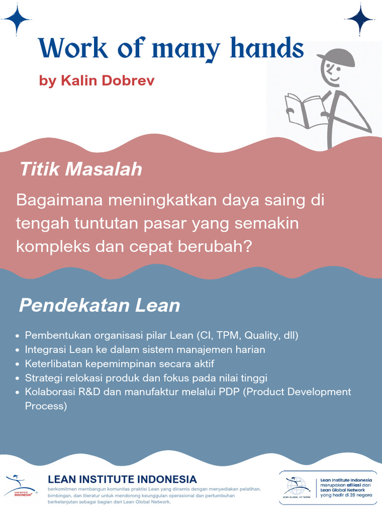 Membangun Komunitas Praktisi Lean Indonesia | PDF