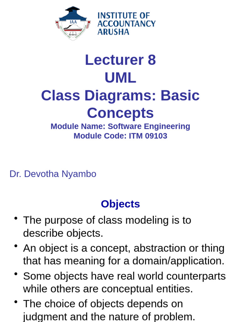 Session 8 UML Class Diagram | PDF | Class (Computer Programming ...