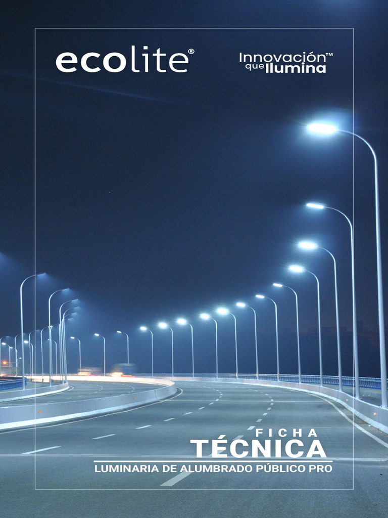 Ficha Tecnica - Alum Publico PRO - V24 | PDF