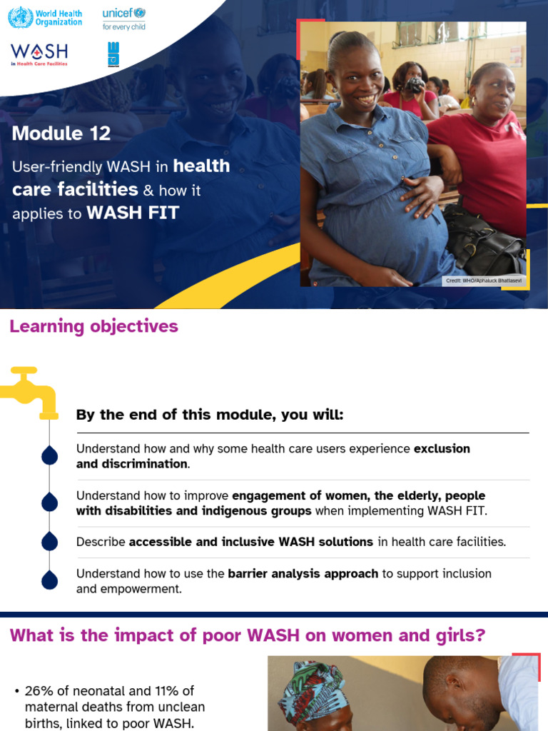 Inclusive WASH Solutions in Healthcare | PDF | Wash | Social Policy