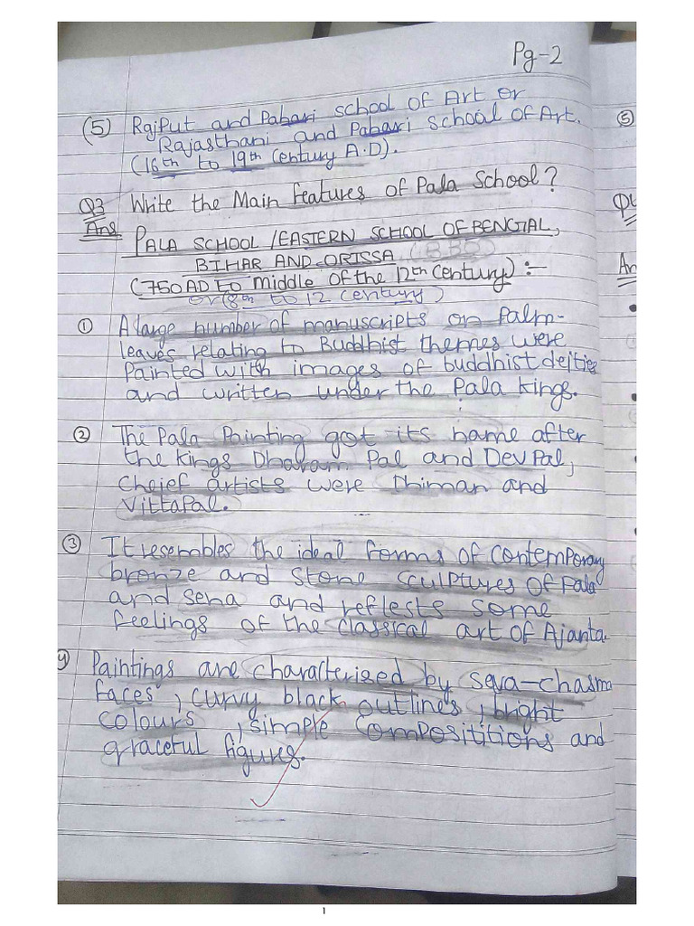 Class 12 Fine Arts Notes | PDF