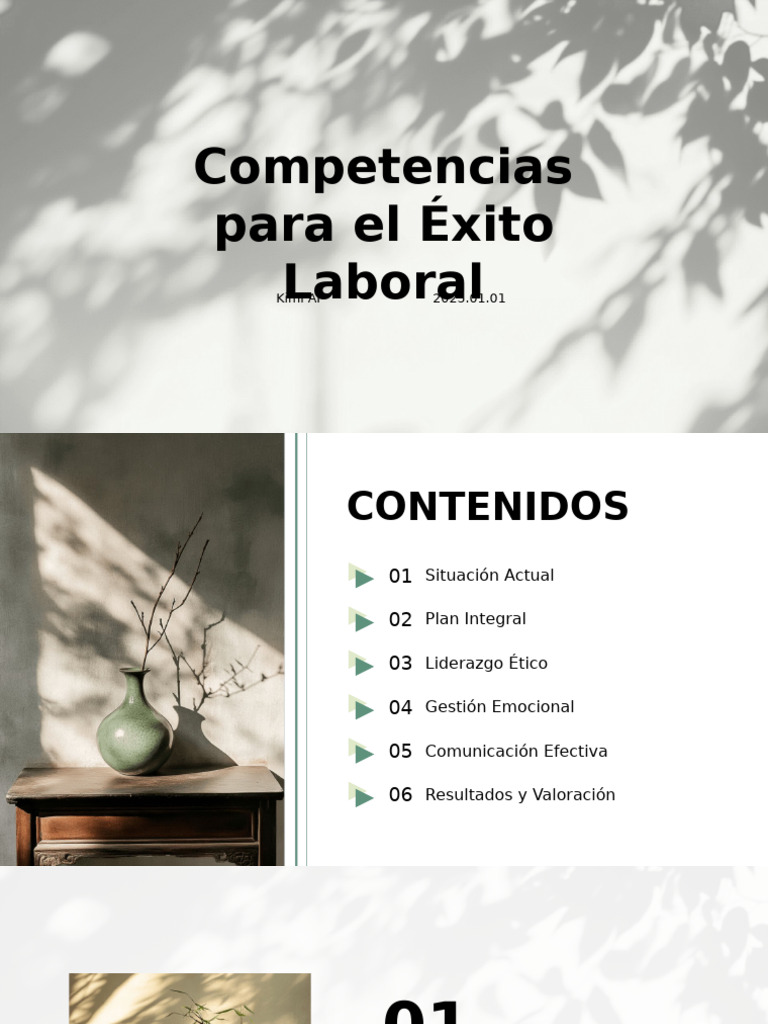 Competencias Clave para el Éxito Laboral | PDF | Liderazgo | Las emociones