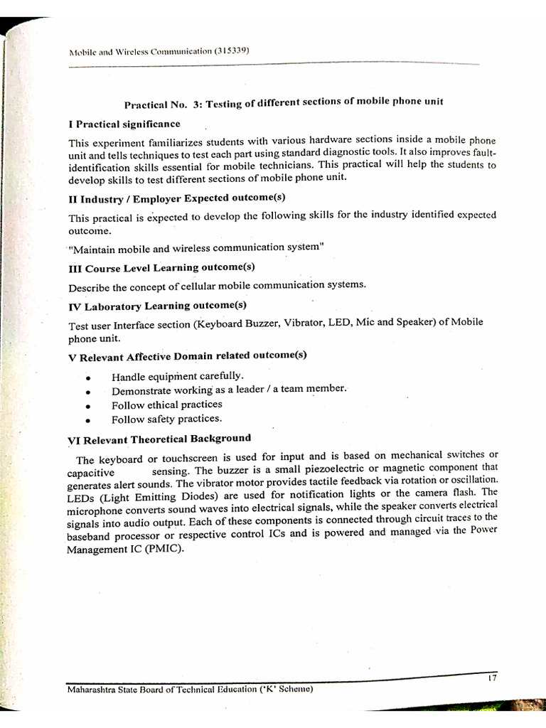 MWC Practical No 3 | PDF