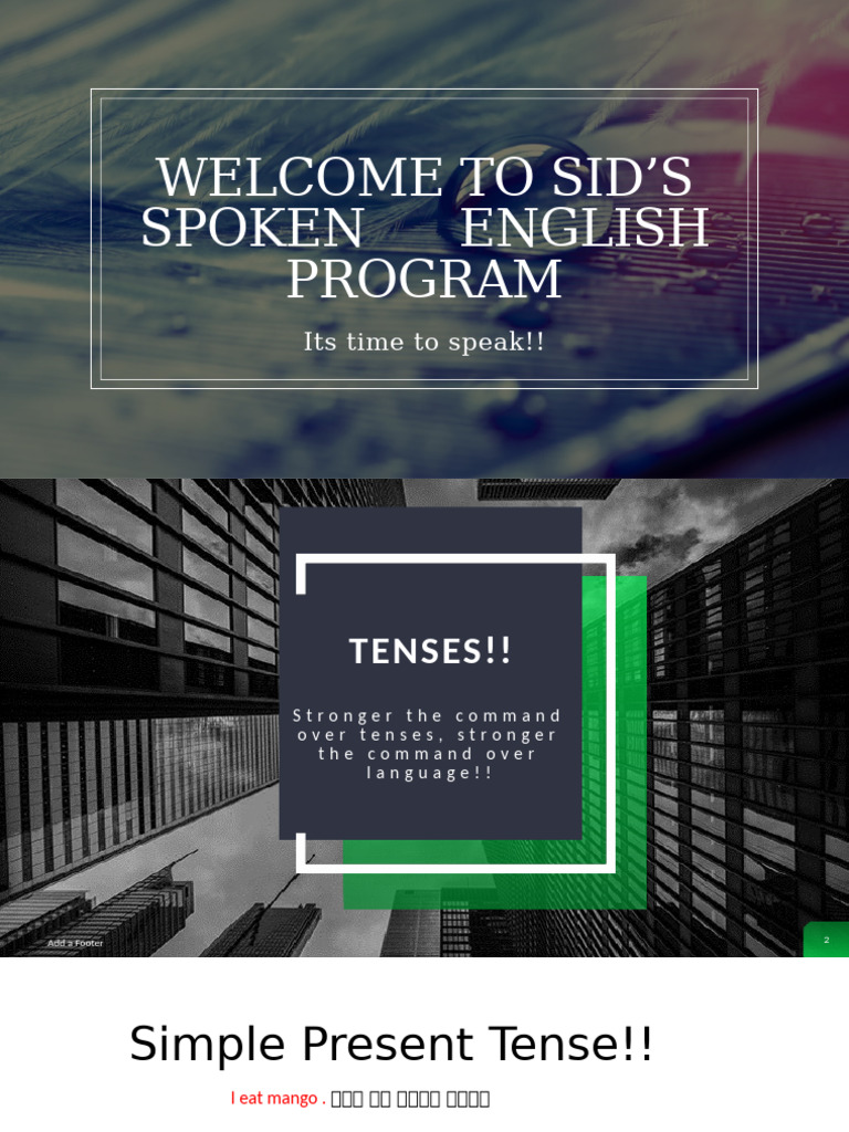 Mango Eating Tenses Explained | PDF | Grammatical Tense | Language ...