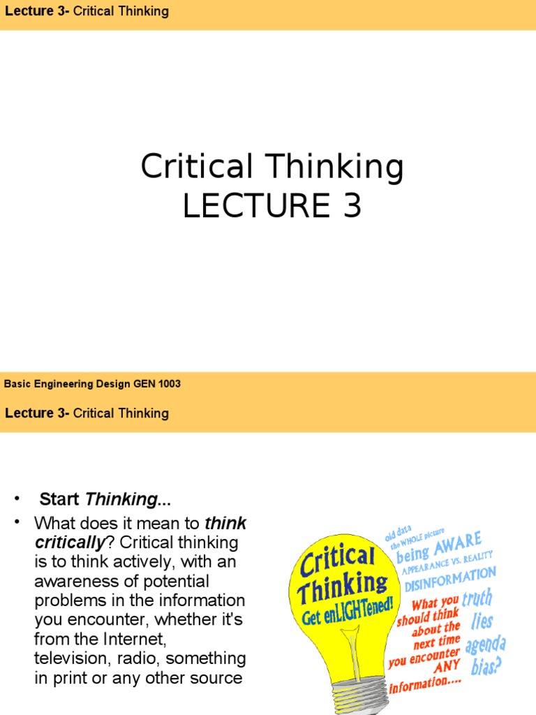 3 Basic Engineering Design New | PDF | Critical Thinking | Experiment