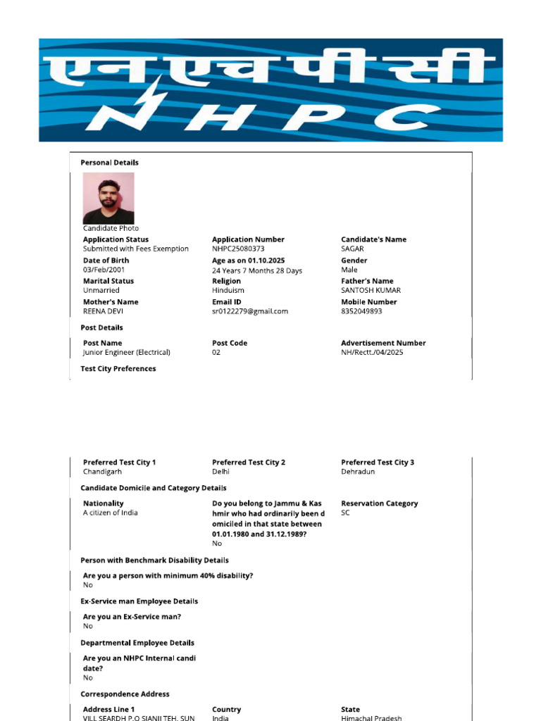 NHPC | PDF