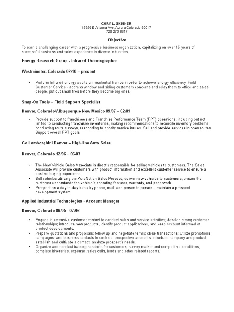 Cory Skinner | PDF | Franchising | Sales