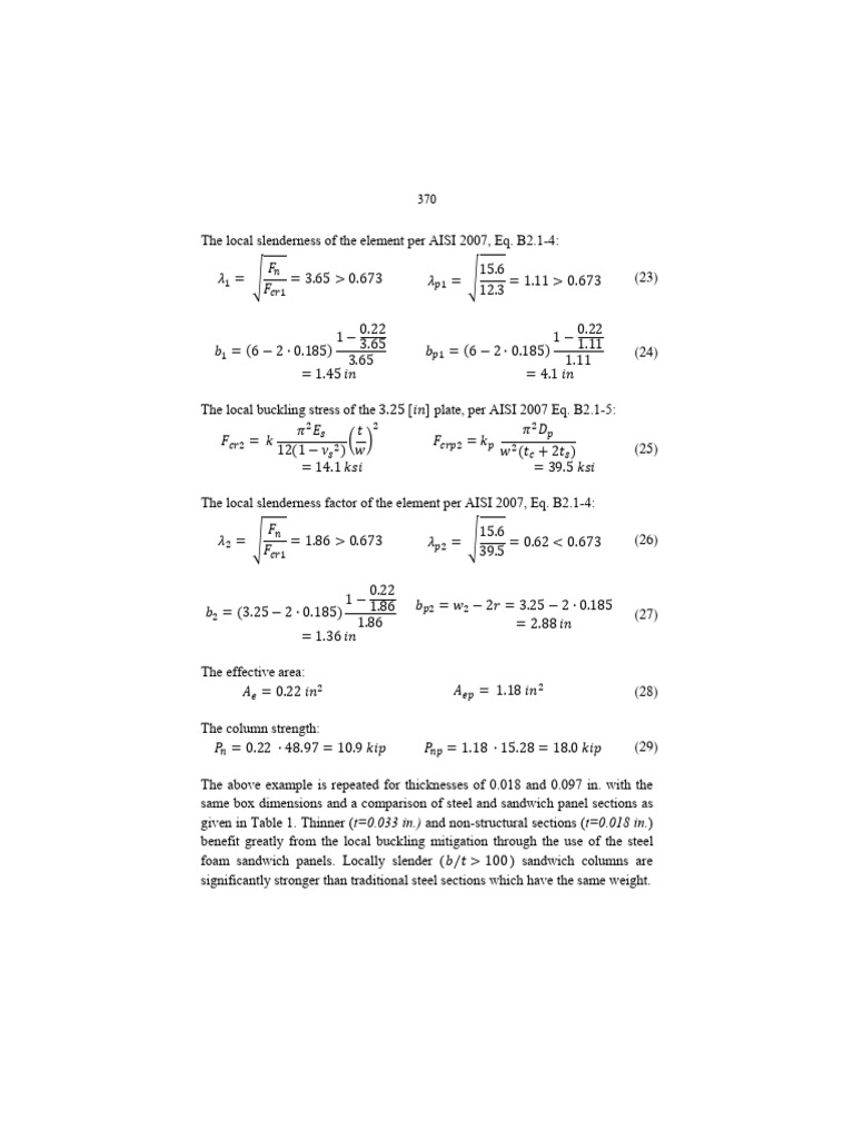 Towards the Design of Cold-Formed Steel Foam Sandwich Columns_split (5 ...