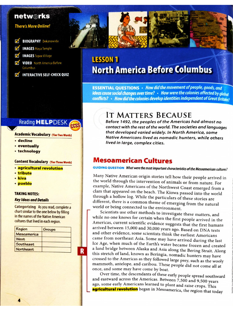 US History and Geography Chapter 1.PDF | PDF