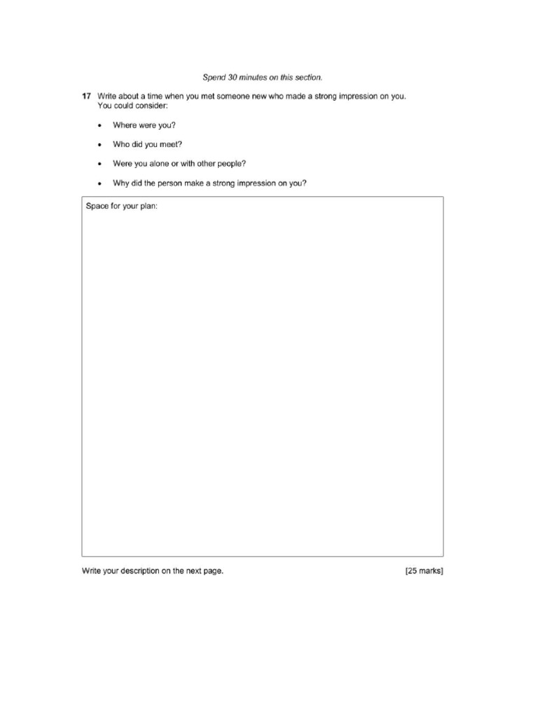 Jss1 Writing Question | PDF