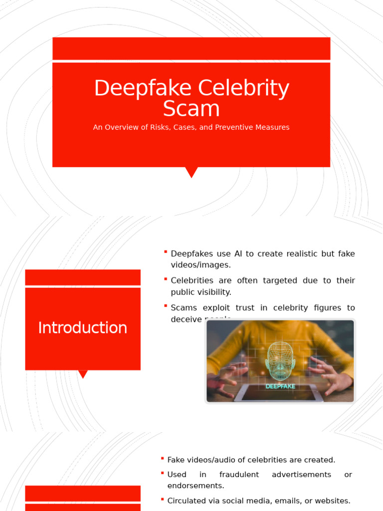 Deepfake Celebrity Scam | PDF