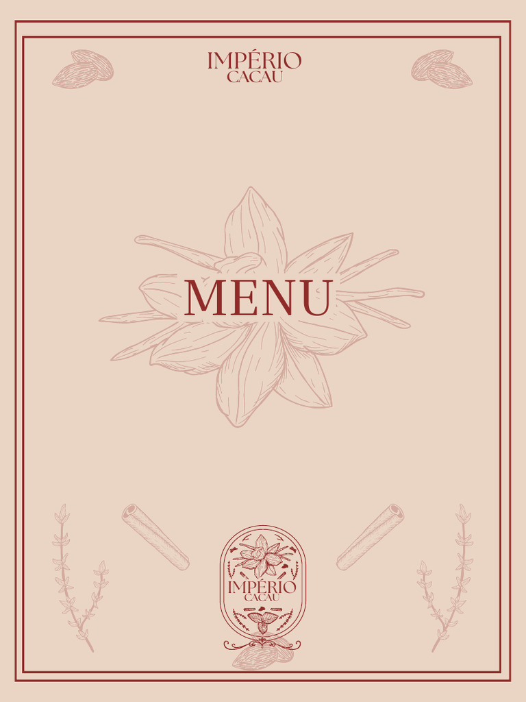 Menu Cardápio Confeitaria Retrô Elegante Rosa e Vermelho | PDF | Lanche ...