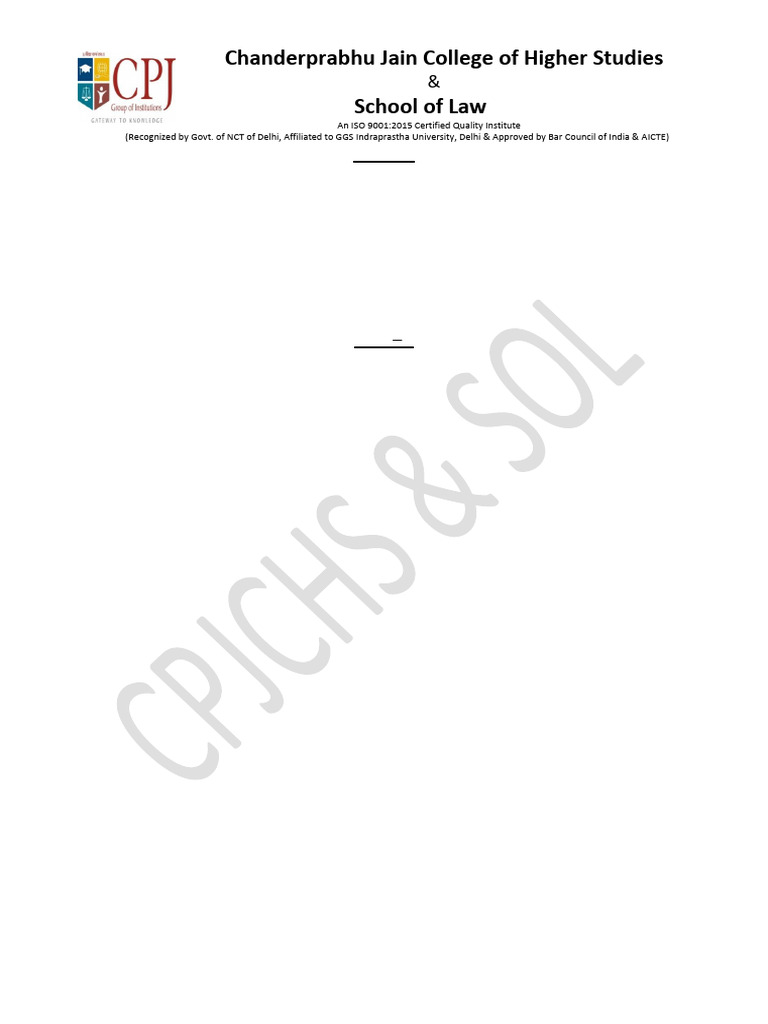 Bba 303 BPS E-Notes Unit I-1 | PDF | Strategic Management | Goal