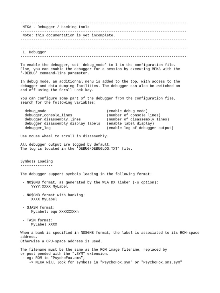 Debugger Pdf Integer Computer Science Computing