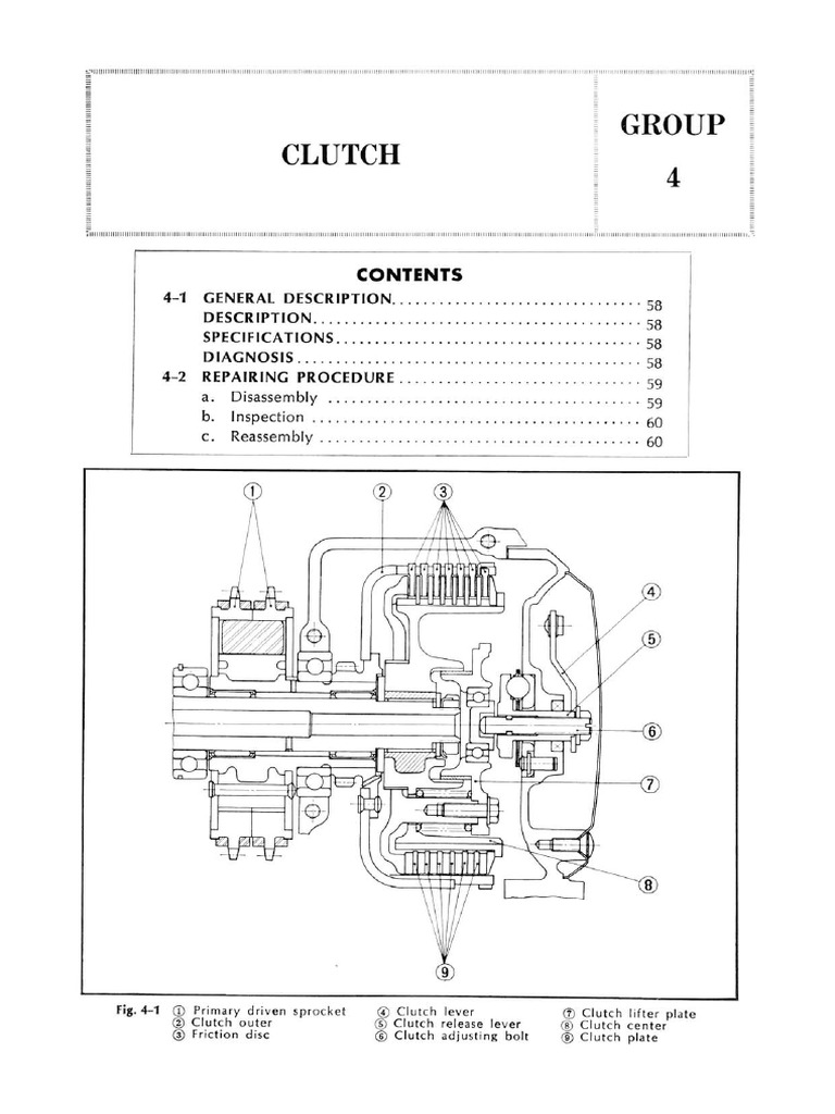 Part 2 Clutch, Transmission, Fuel System, Ignition System | PDF