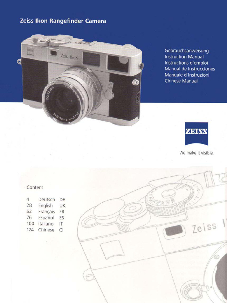 Zeiss Ikon Rangefinder Camera | PDF
