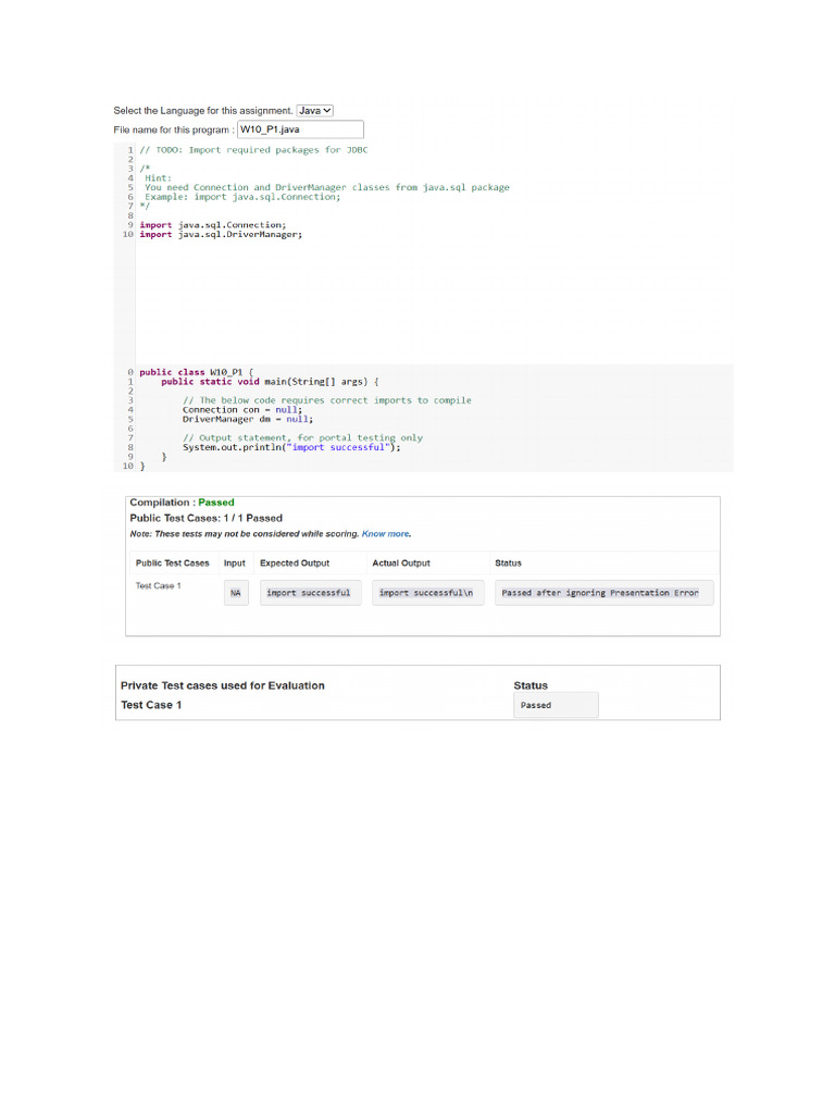 Week10 Programming Assignments | PDF
