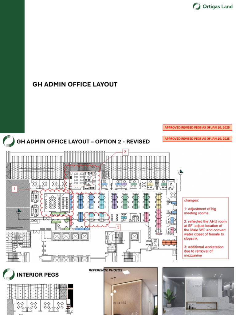 2025-01-08 DPD Updates - Proposed GH Admin Office - FINAL Rev Lobby | PDF
