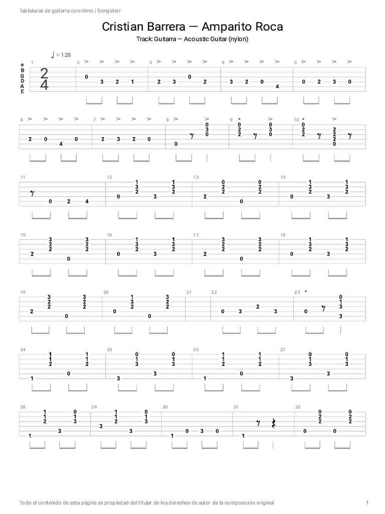 Cristian Barrera - Amparito Roca-1 | PDF