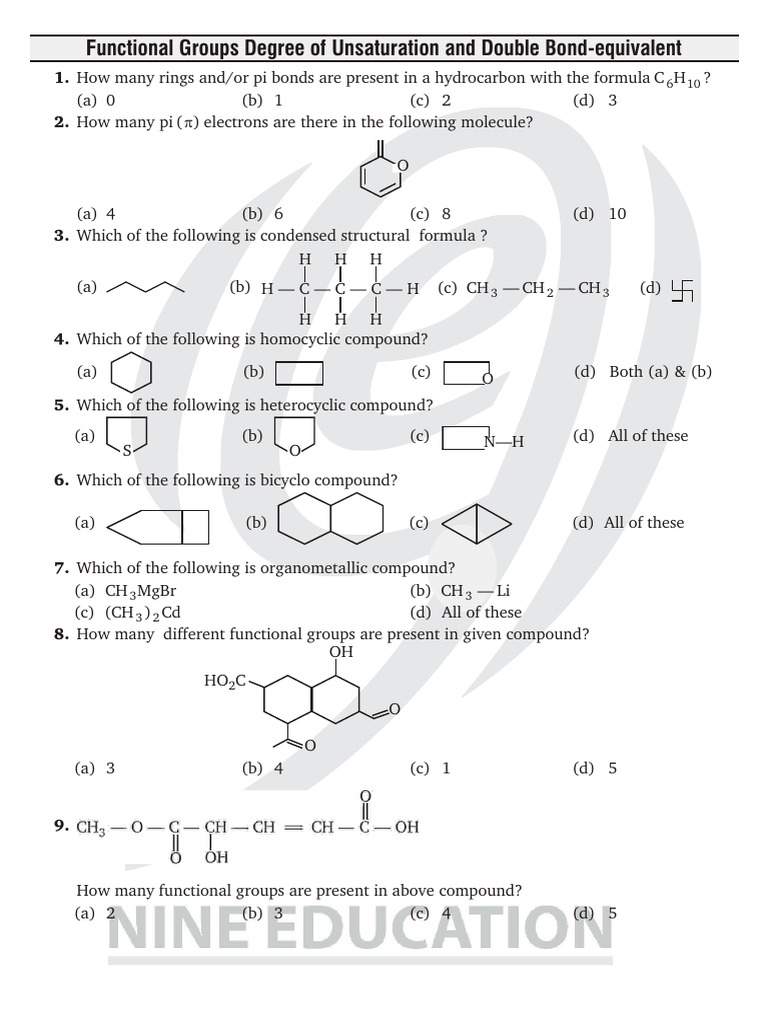 Fundamental of Organic Chemistry 3 | PDF | Chemical Bond | Alkene