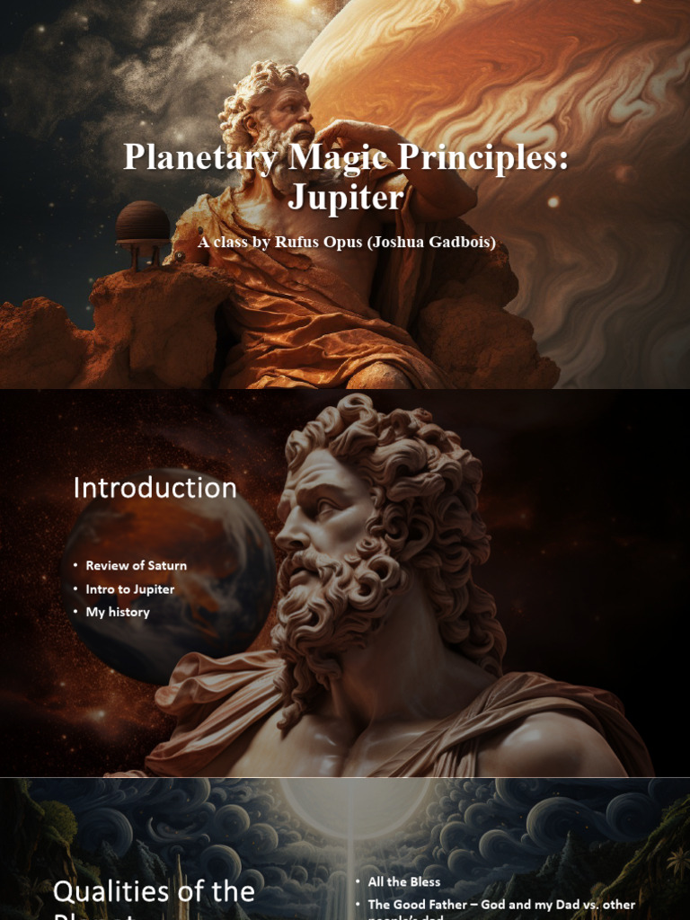 Jupiter Magic: Principles and Practices | PDF