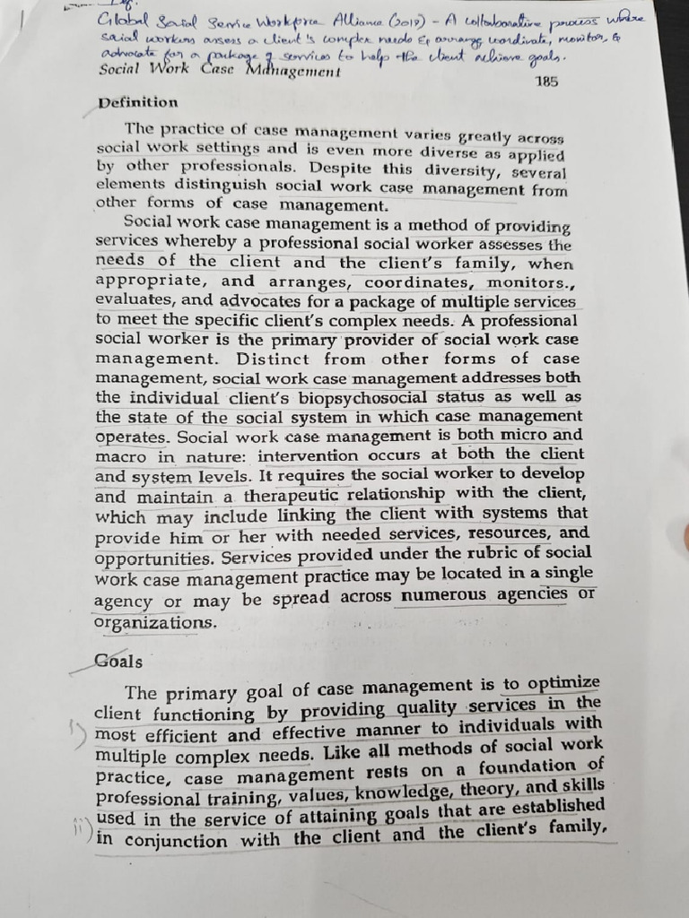 Social Work Module | PDF