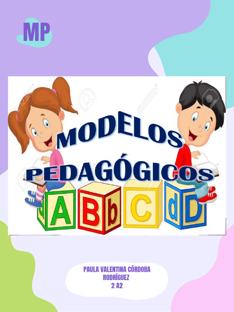 Cartilla modelos pedagógicos | PDF | Aprendizaje | Educación Montessori