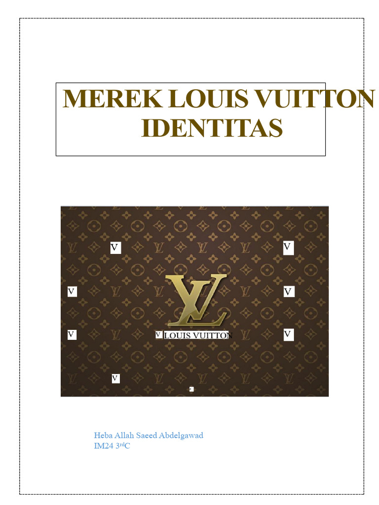 Identitas Merek Louis Vuitton dan Nilainya | PDF