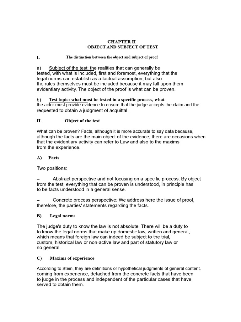 Understanding Proof in Legal Processes | PDF | Evidence (Law) | Evidence