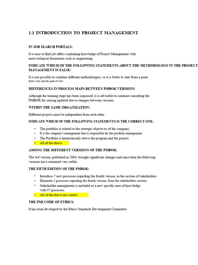 Course Questions | PDF | Risk | Project Management