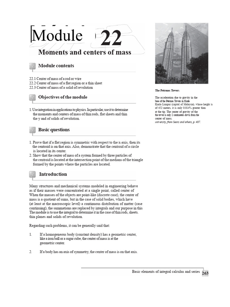 Center of Mass | PDF | Center Of Mass | Coordinate System