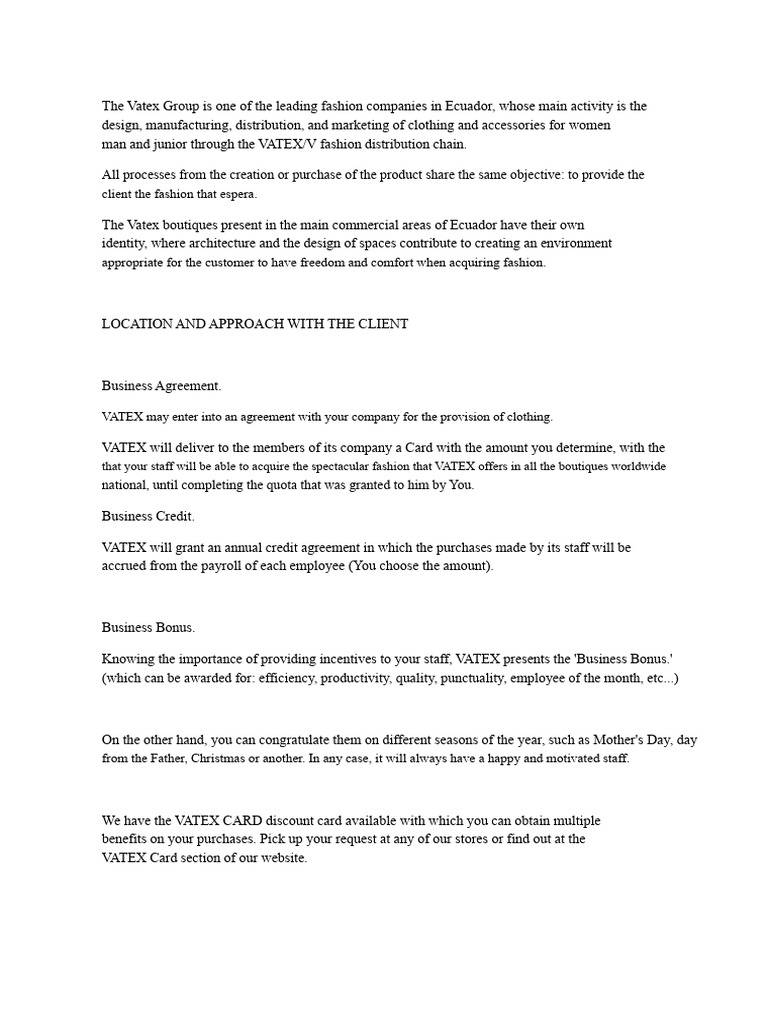 The Vatex Group | PDF | Marketing | Market Segmentation