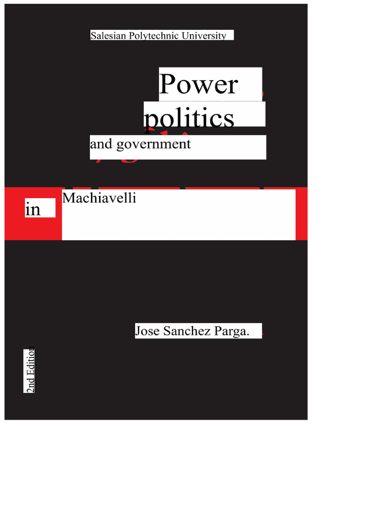 Political Power and Government in Machiavelli | PDF | Niccolò ...