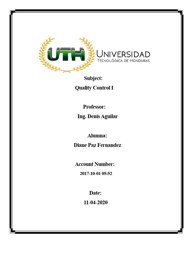 Quality Control Task III Partial | PDF | Sampling (Statistics) | Six Sigma