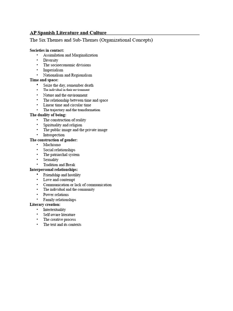 The 6 Topics and Subtopics | PDF