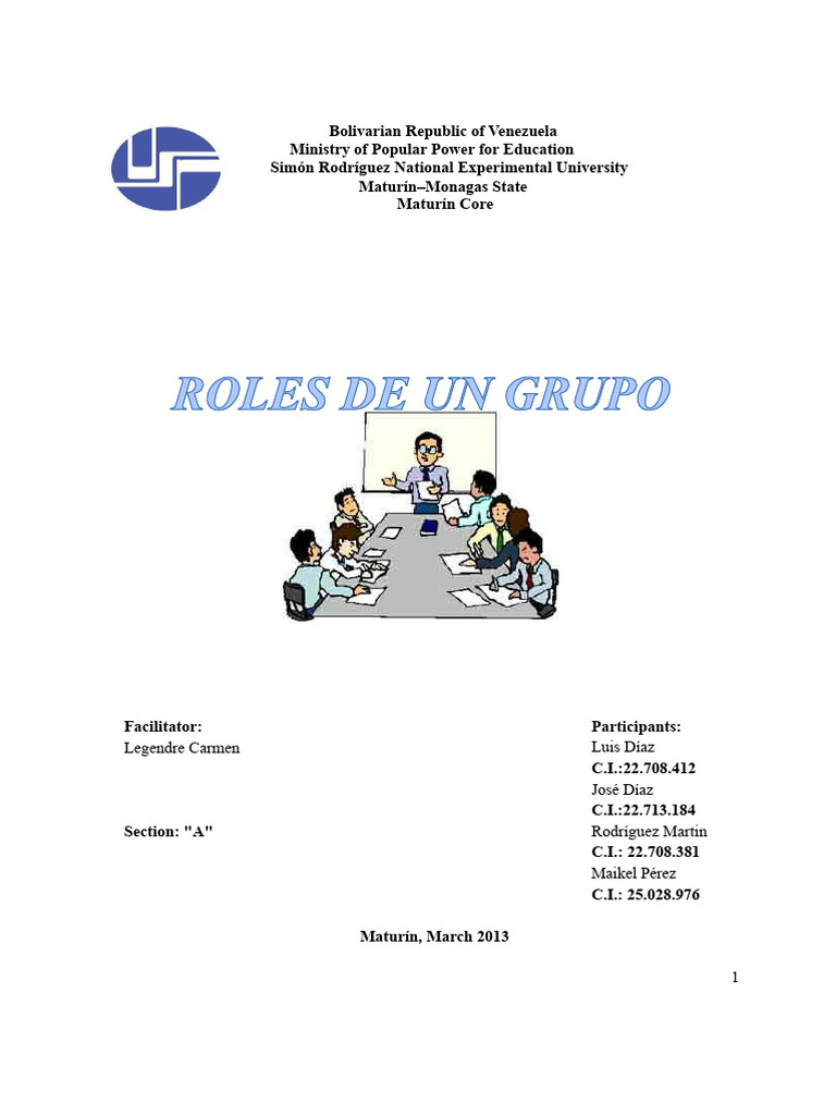Group Roles and Dynamics in Learning | PDF | Leadership | Learning