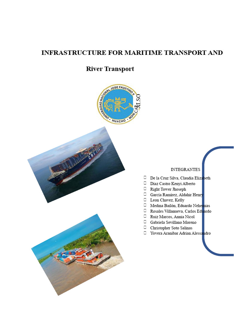 Infrastructure Transport Maritime and Fluvial | PDF | Port | Transport