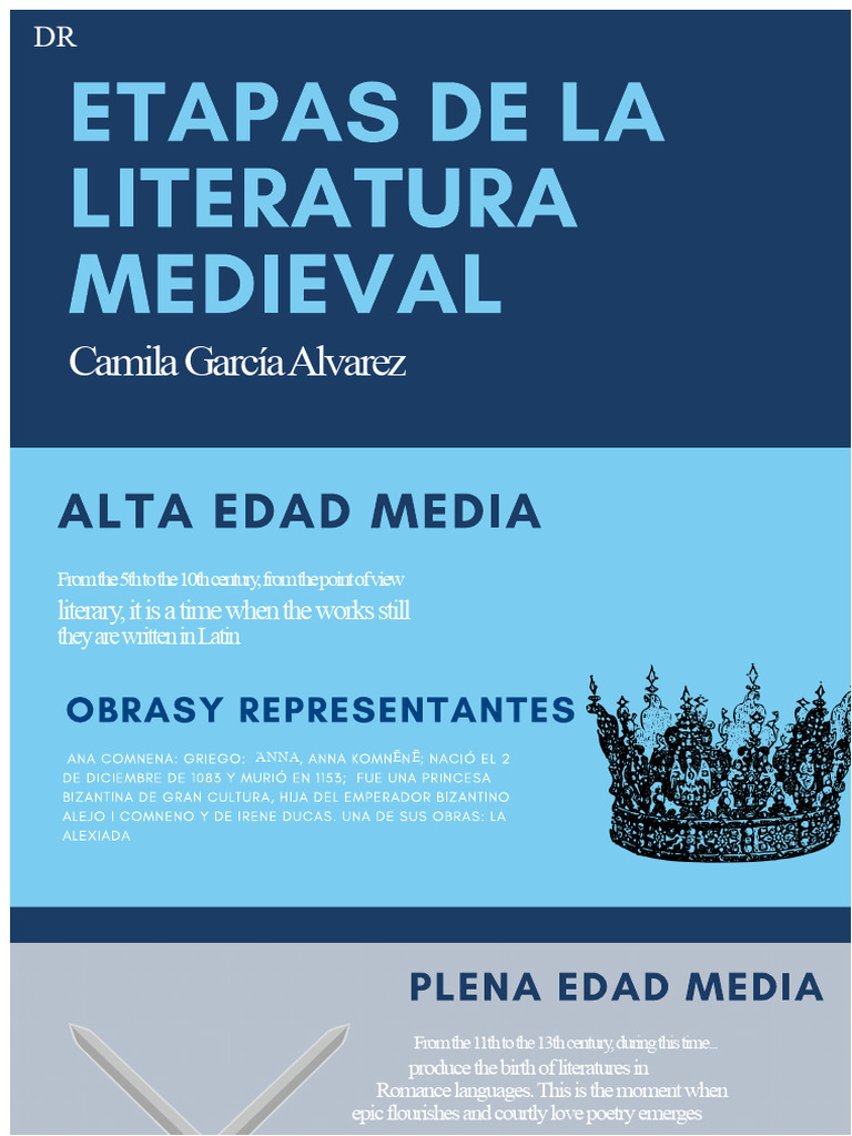 Stages of Medieval Literature | PDF