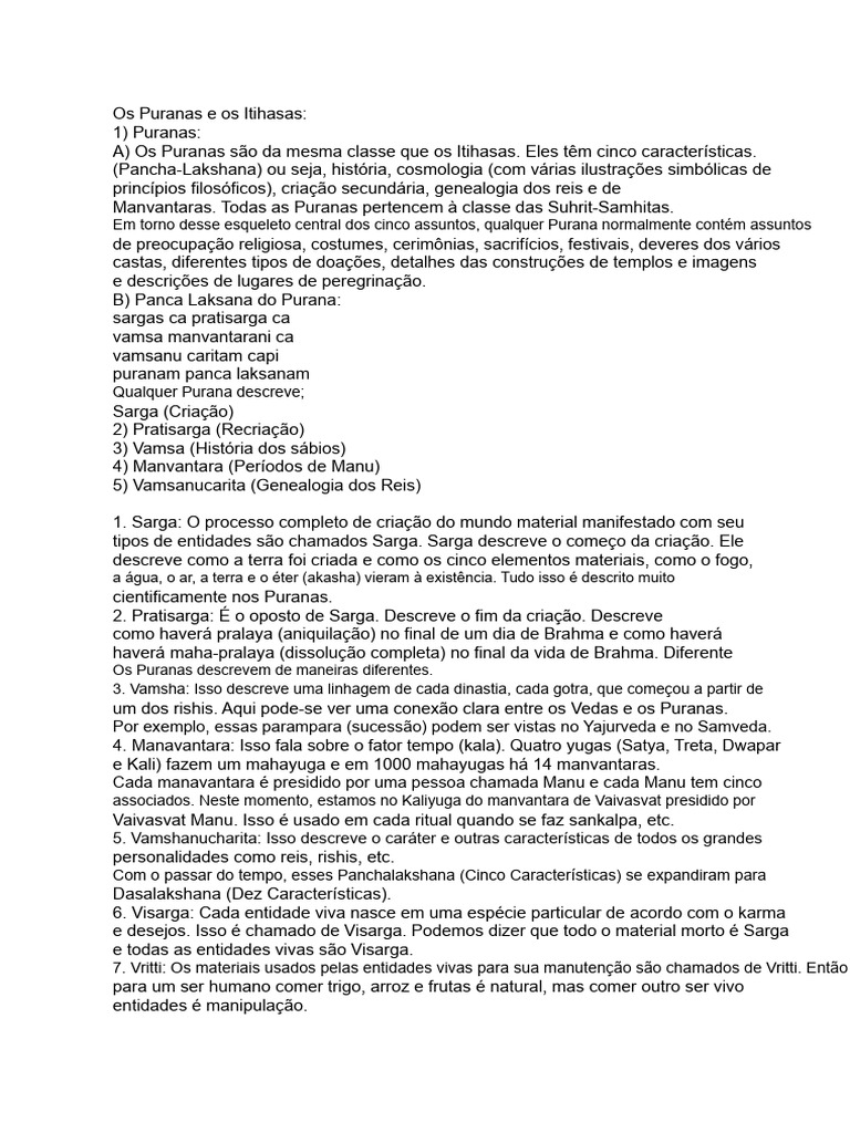 Entendendo Puranas e Itihasas Hindus | PDF | Religiões indianas