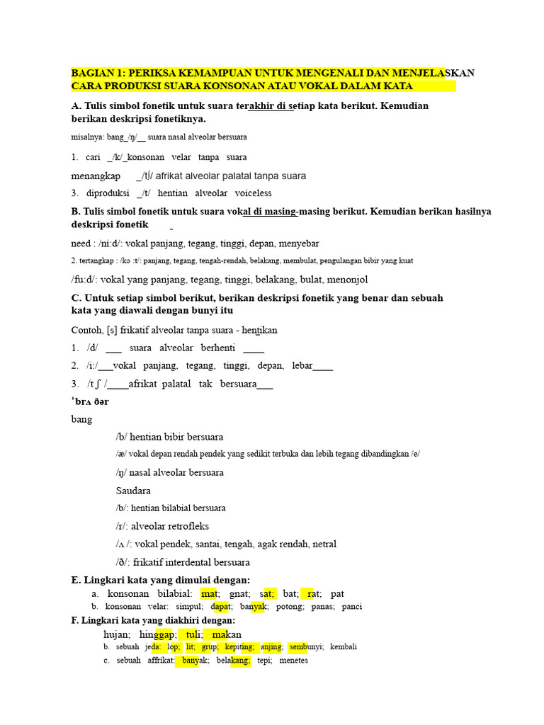 Latihan Gabungan | PDF