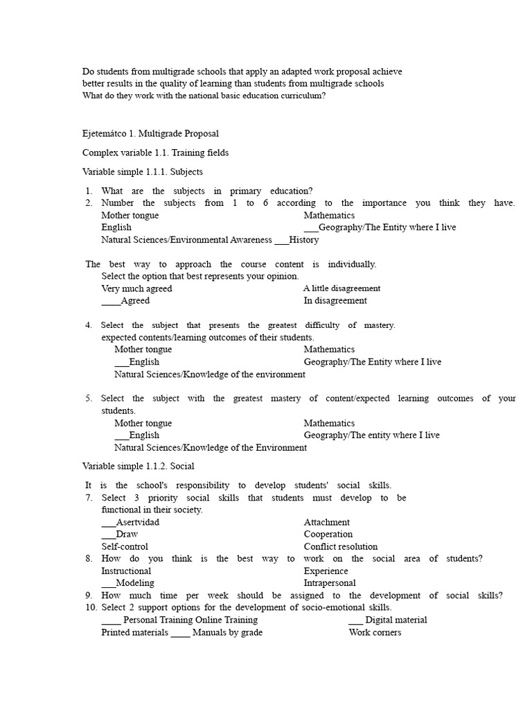 Task 4 Examples of Simple and Complex Variables | PDF | Behavior ...