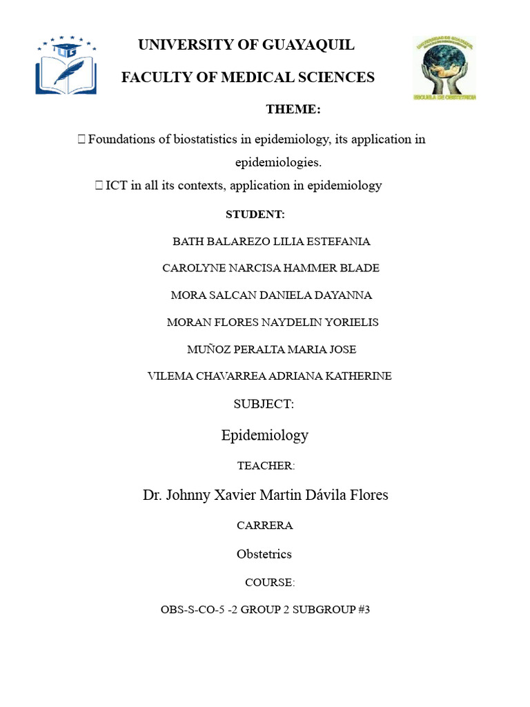 Biostatistics Foundations in Epidemiology | PDF | Sampling (Statistics ...